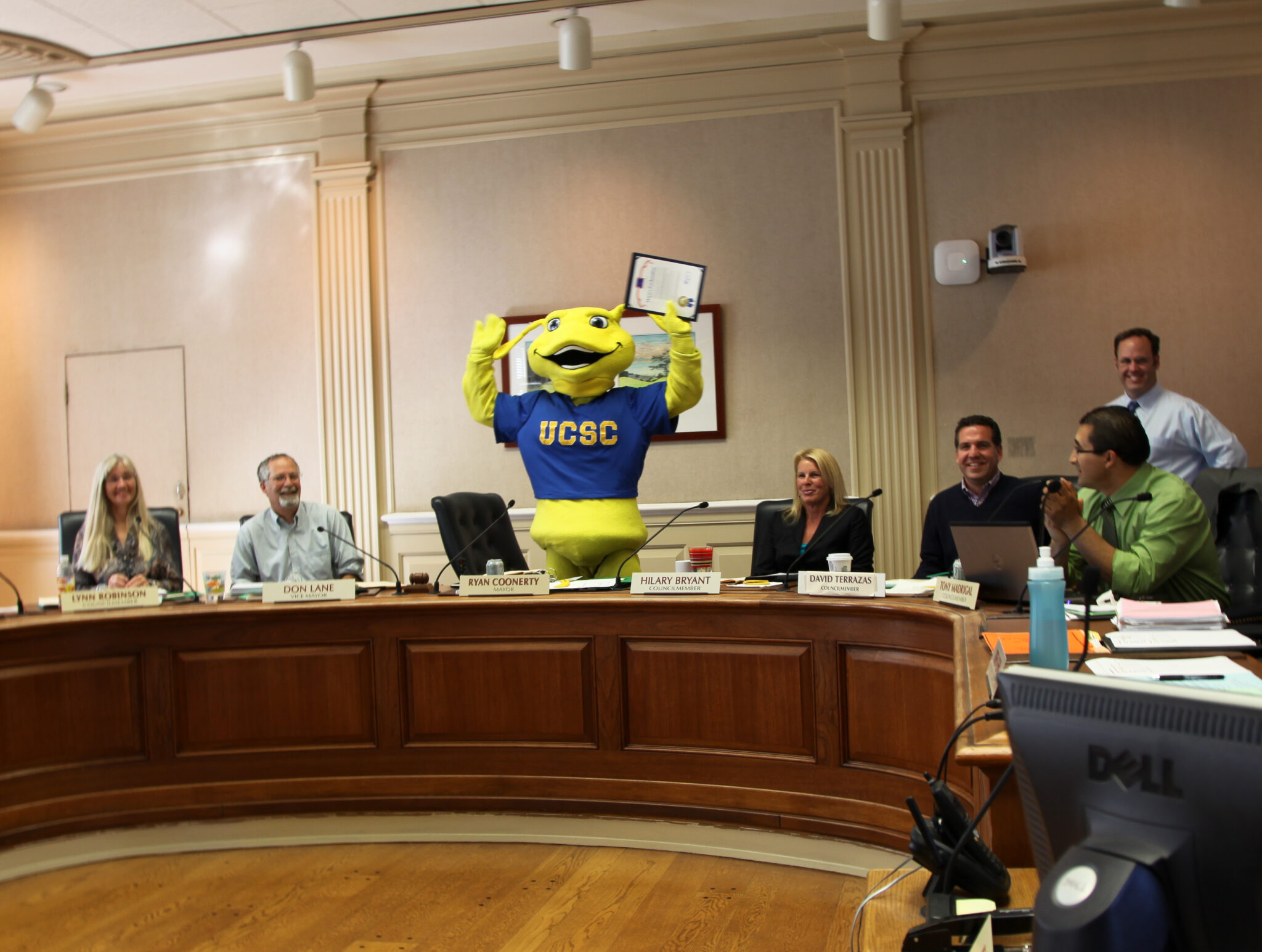 Our Mascot Sammy The Banana Slug UC Santa Cruz